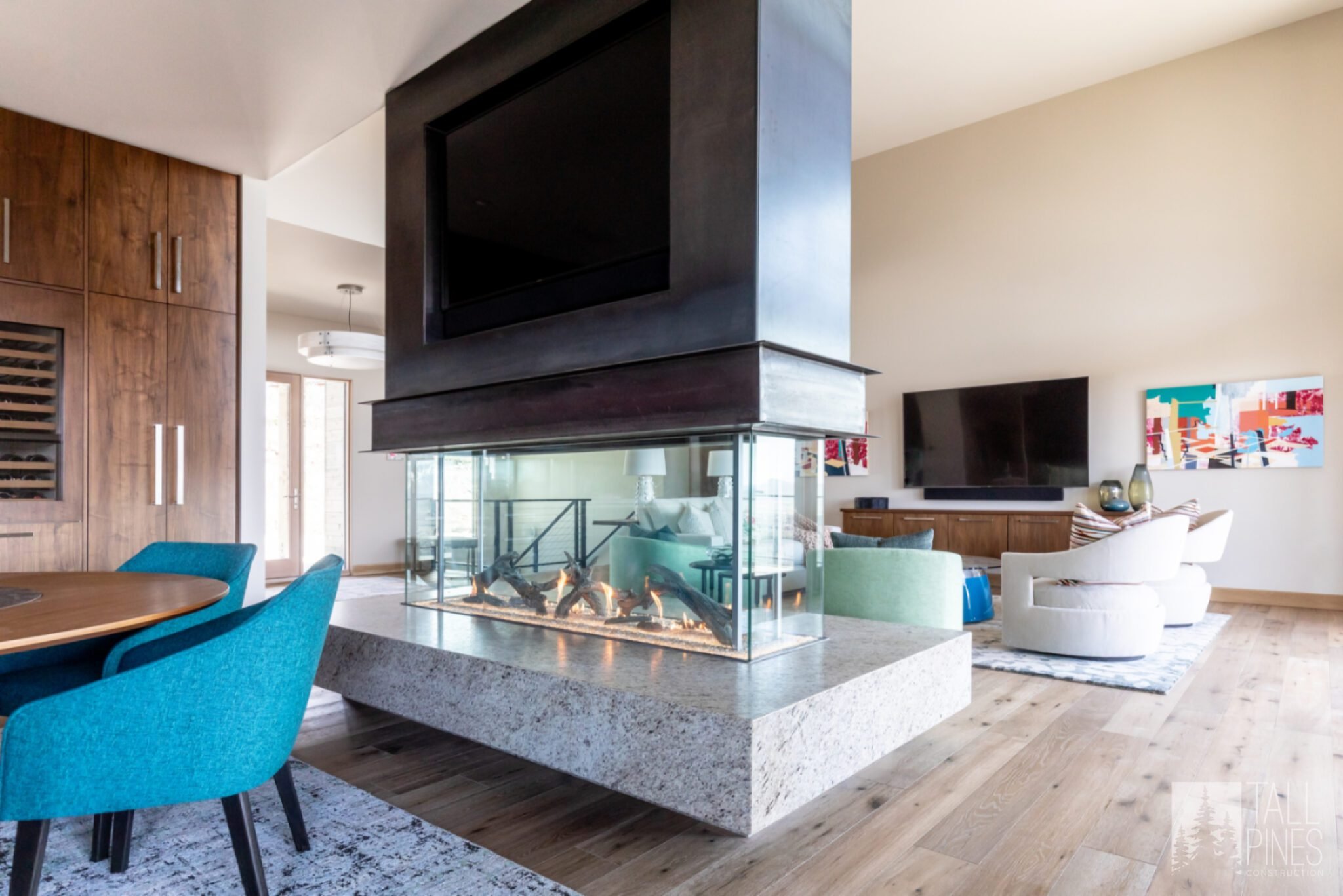 Fireplaces - Tall Pines Construction